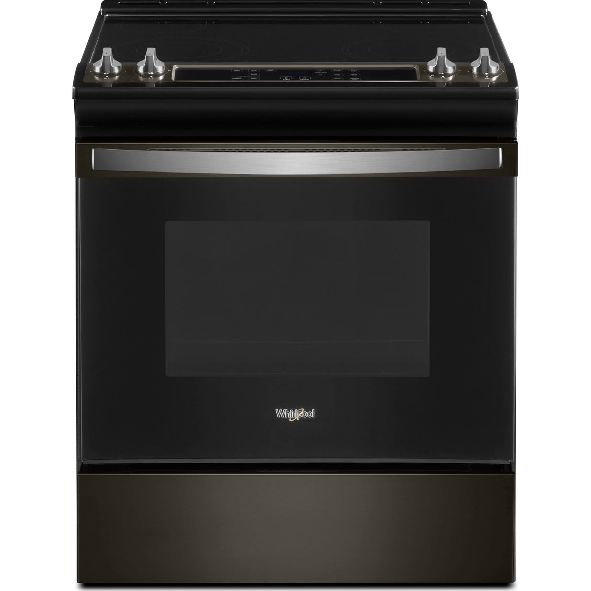 Whirlpool 4.8 Cu. Ft. Electric Range with Frozen BakeTechnology -Black ...