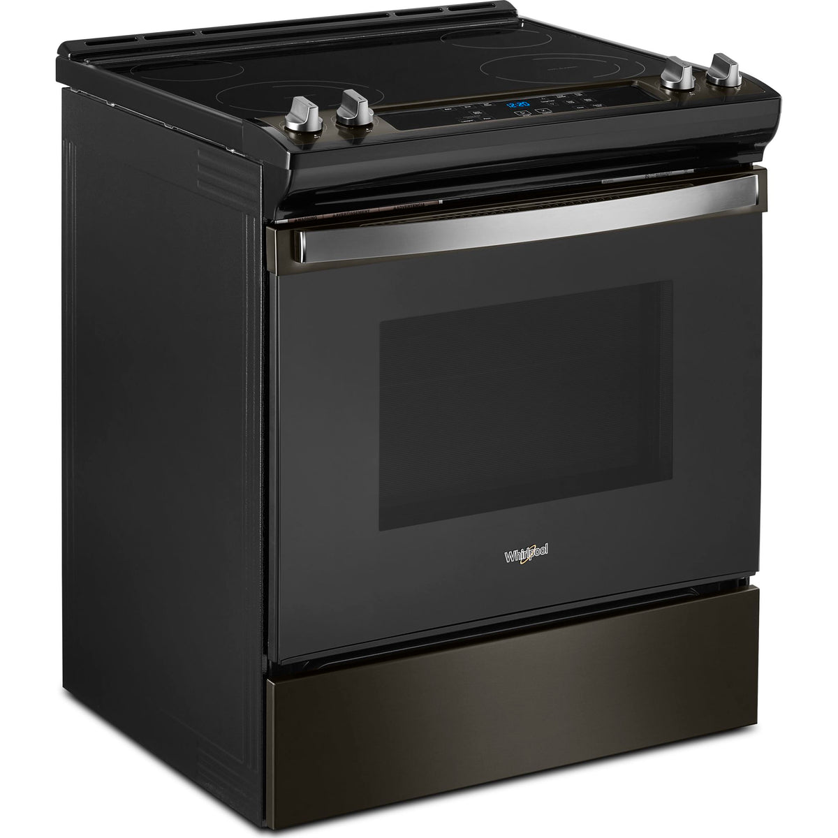 Whirlpool 4.8 Cu. Ft. Electric Range with Frozen BakeTechnology -Black ...