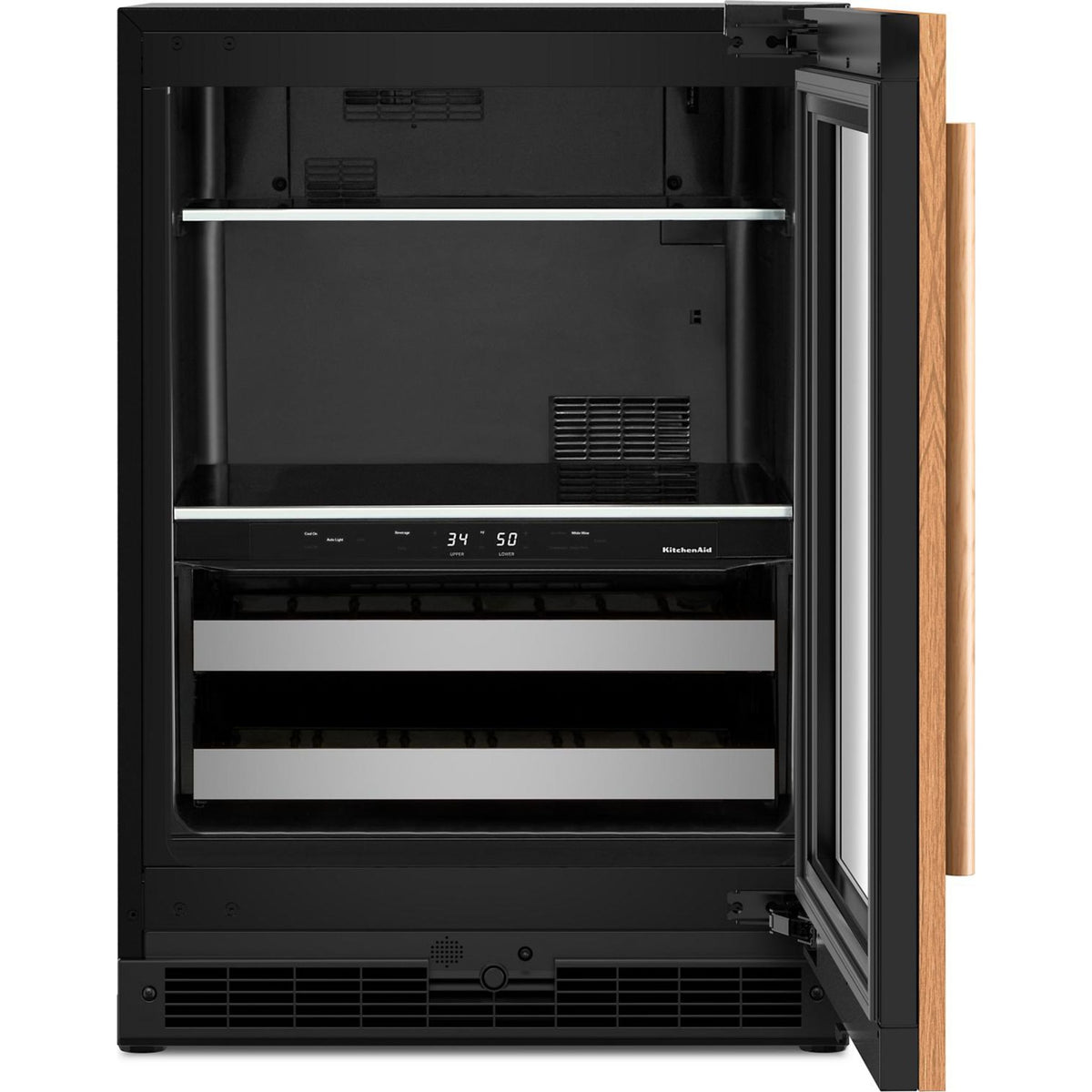 KitchenAid 24" Panel-Ready Beverage Center - Panel Ready (KUBR524SPA ...